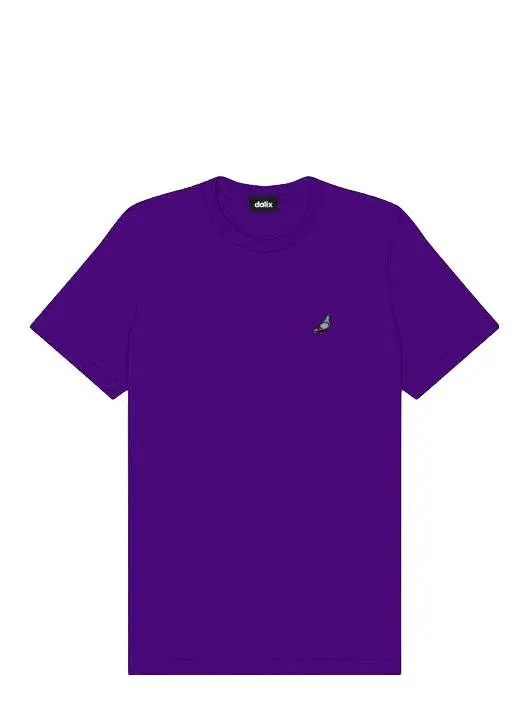 DALIX Pigeon Jersey Tee - Purple