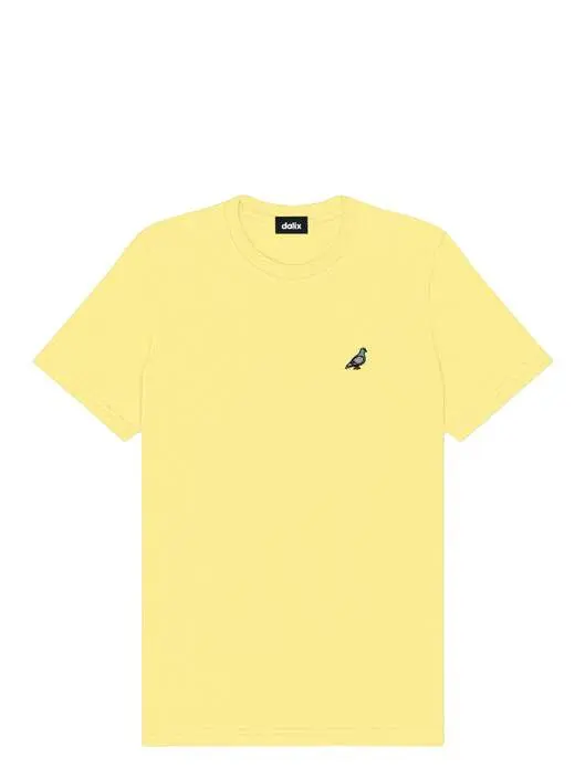 DALIX Pigeon Jersey Tee - Yellow
