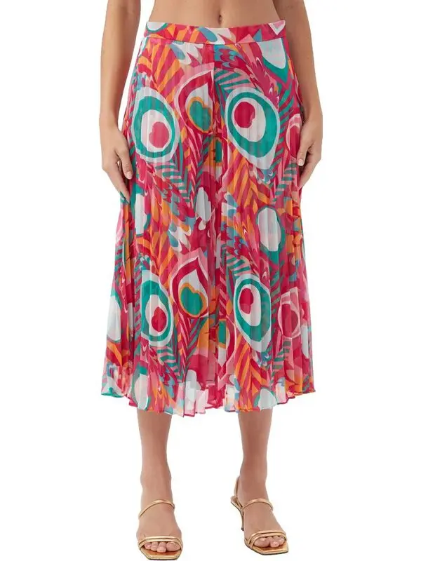 Trina Turk Printed Vitrolles Culotte Pant - Multi