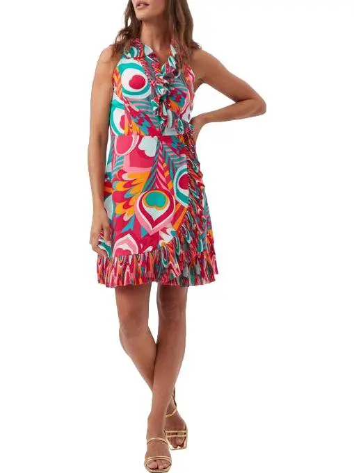 Trina Turk Printed Wrap Dress - Multi