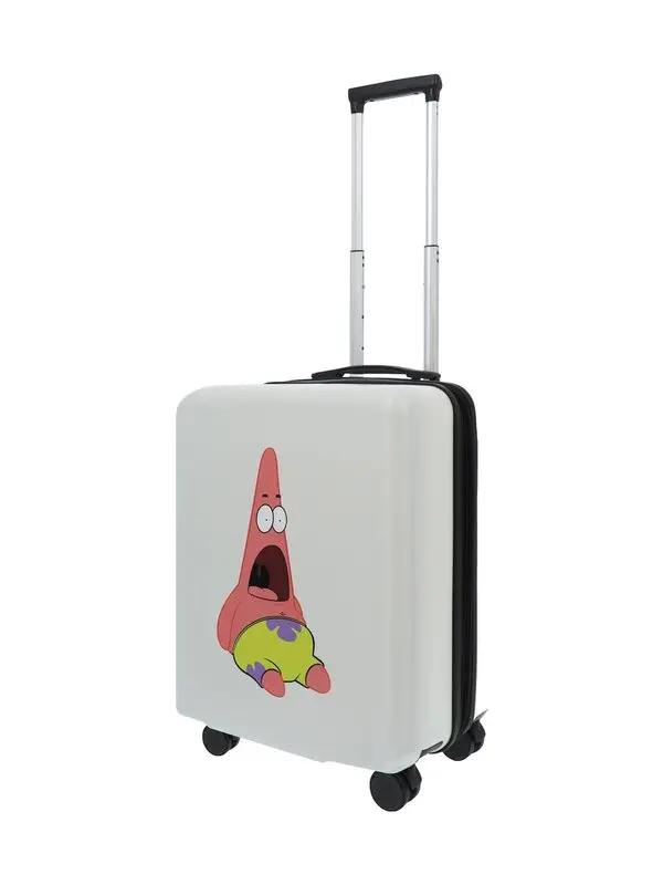 FUL Nickelodeon Spongebob-patrick 22.5" Carry-on Luggage - White