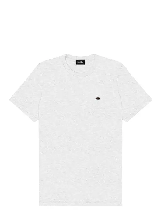 DALIX Lil Coffee Jersey Tee - Ash Gray