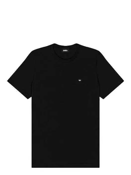 DALIX Lil Coffee Jersey Tee - Black