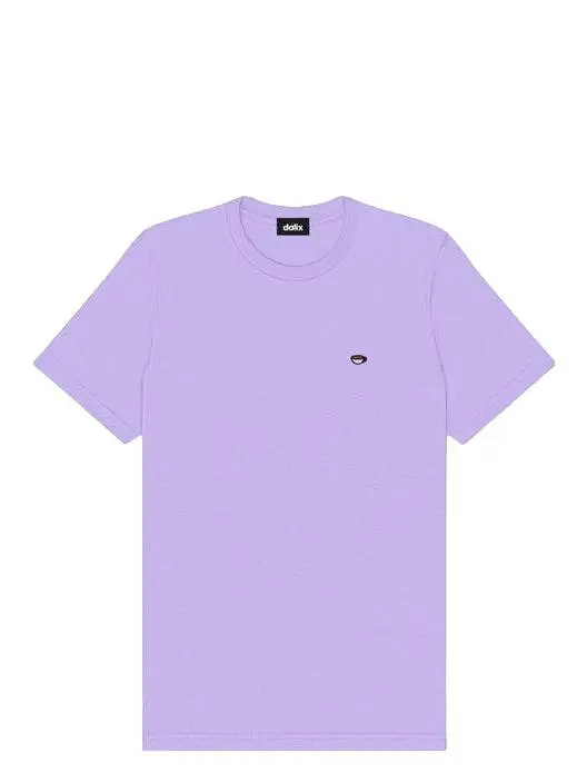 DALIX Lil Coffee Jersey Tee - Lavender