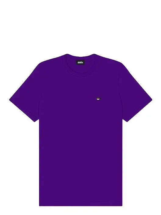 DALIX Lil Coffee Jersey Tee - Purple
