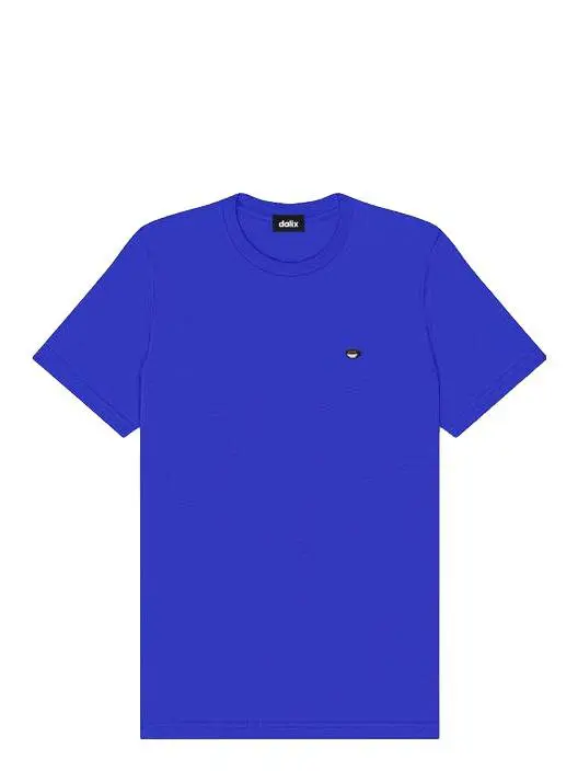DALIX Lil Coffee Jersey Tee - Royal Blue