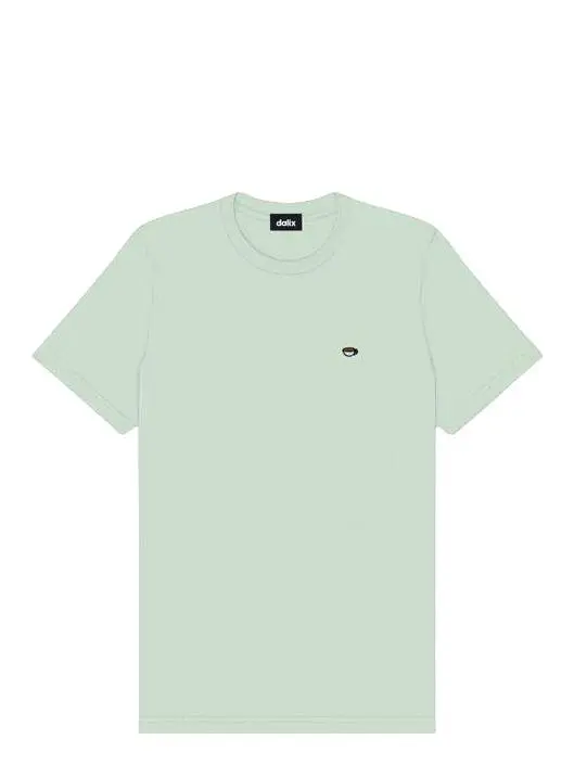 DALIX Lil Coffee Jersey Tee - Sage