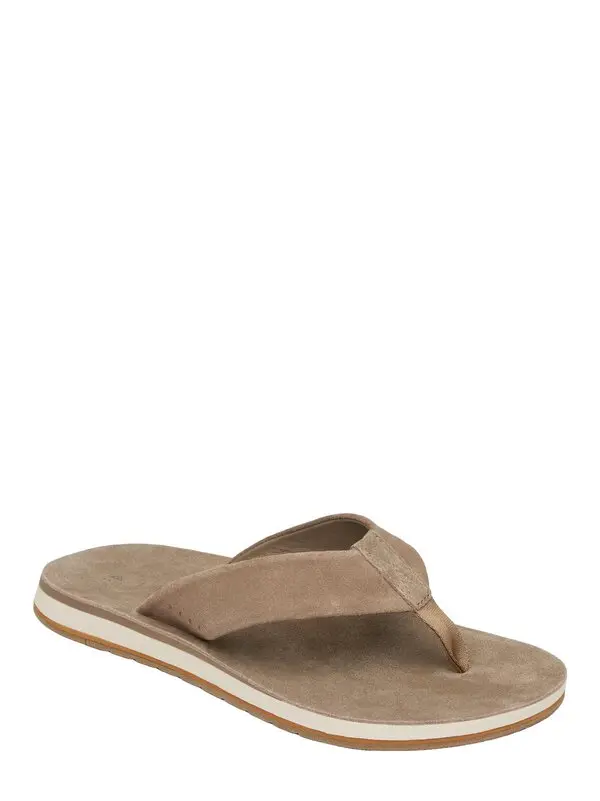 Reef Ojai Classic Flip Flop - Brown Suede