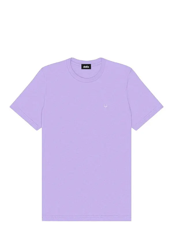 DALIX Lil Smile Jersey Tee - Lavender