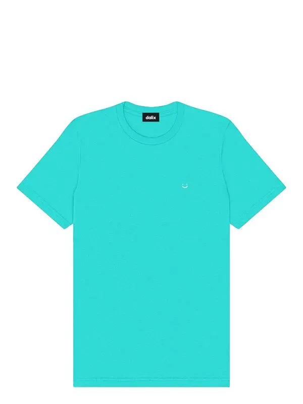 DALIX Lil Smile Jersey Tee - Teal
