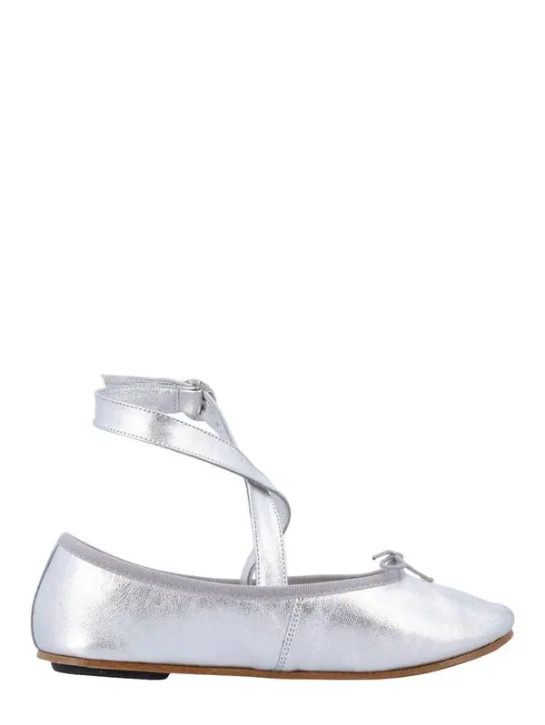 Repetto Ballet Flats - Silver