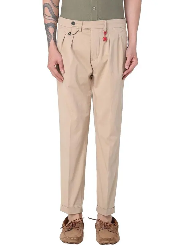 MANUEL RITZ Trousers - Beige