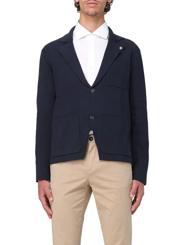 MANUEL RITZ Jacket - Blue