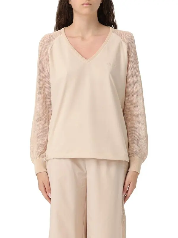 Liu Jo Long Sleeve Sweater - Beige
