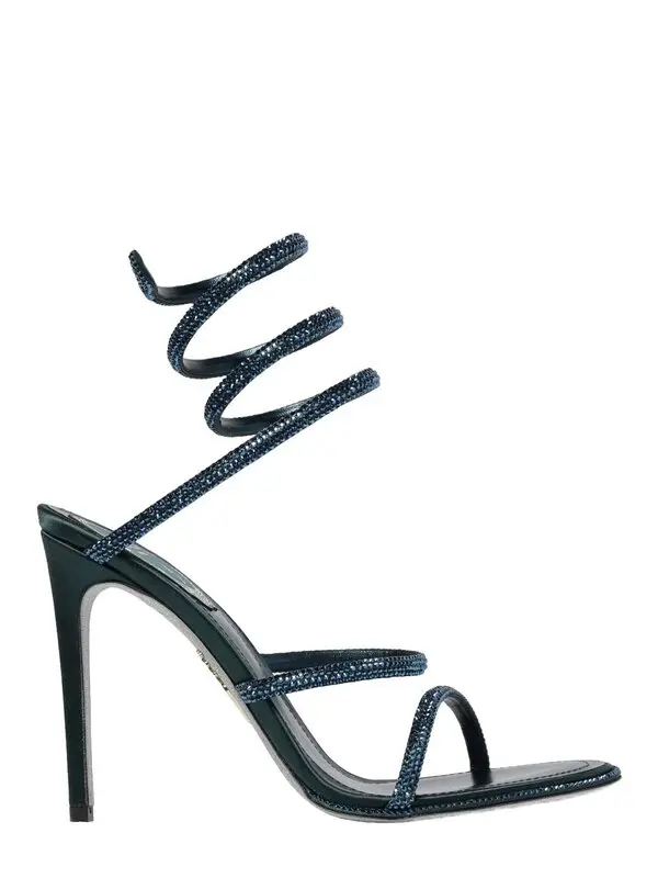 Rene Caovilla Heeled Sandal - Green