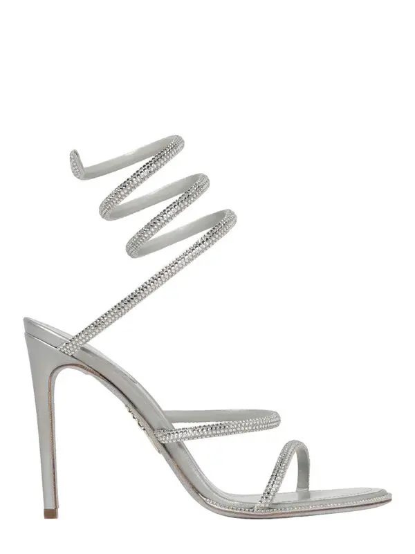 Rene Caovilla Heeled Sandal - Grey