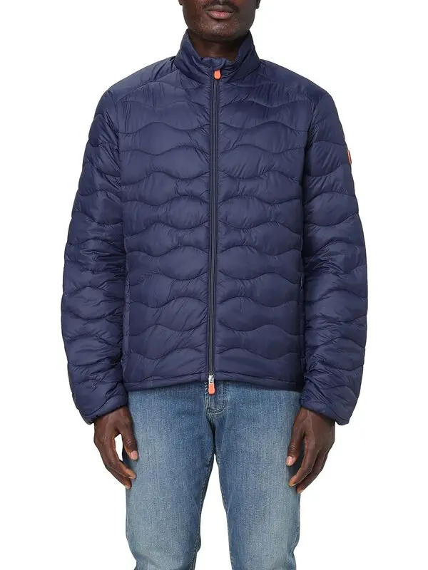 SAVE THE DUCK Quilted Jacket - Navy
