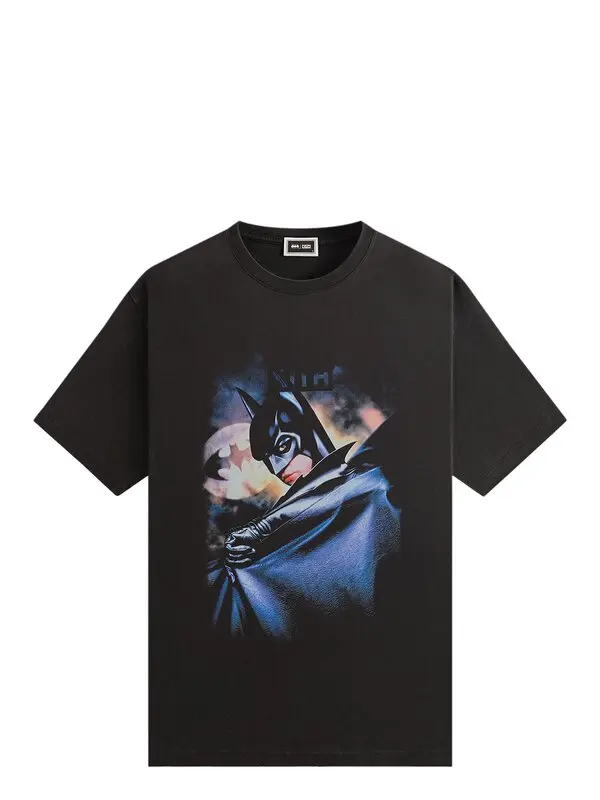 Kith X Batman Forever Hero Vintage Tee - Black