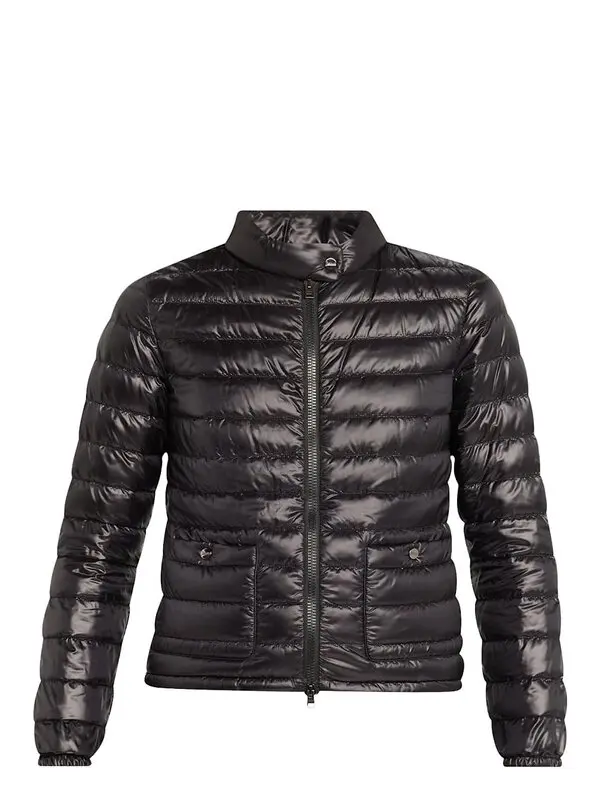 Herno Shiny Nylon Short Down Jacket - Black