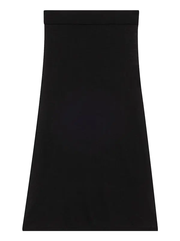 TOTEME Knit Maxi Skirt - Black