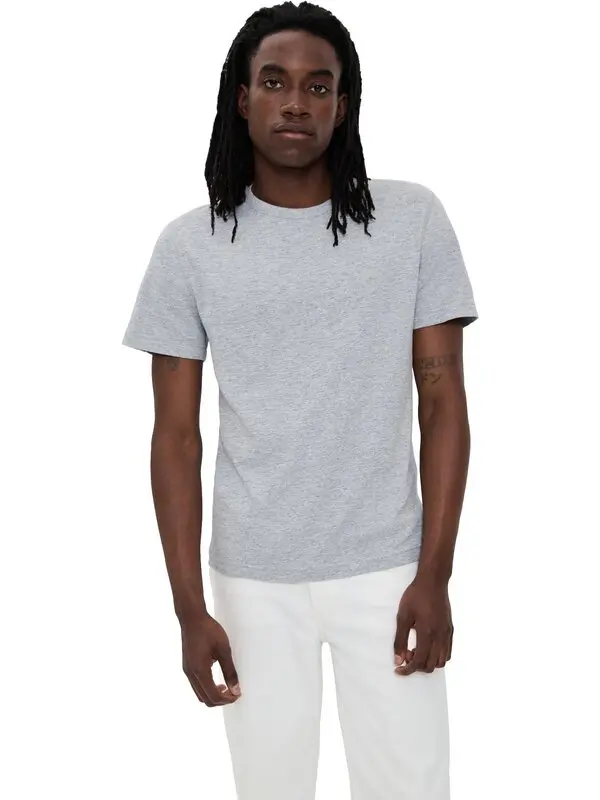 Reigning Champ 1x1 Slub Slim T-shirt - Hgrey