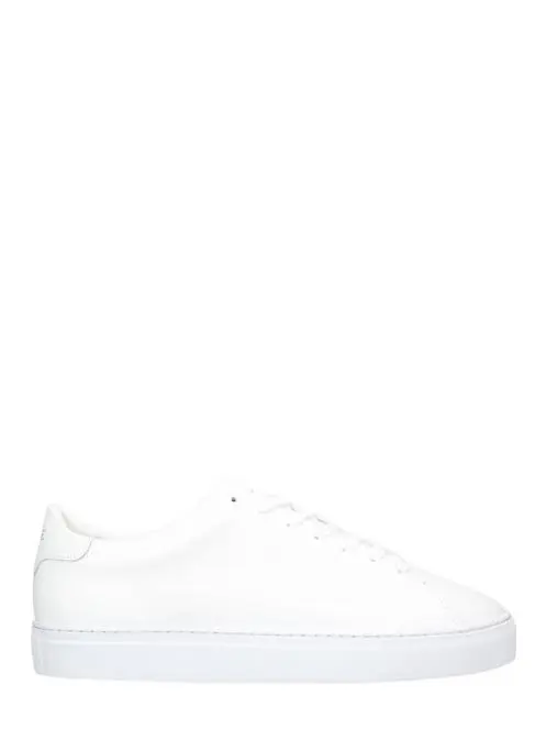 ARNE Essential Leather Low-top Trainers - White/oth