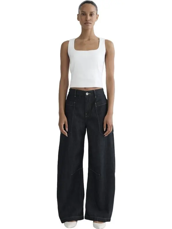 Everlane Gardener Pull-on Jean - Dark Indigo