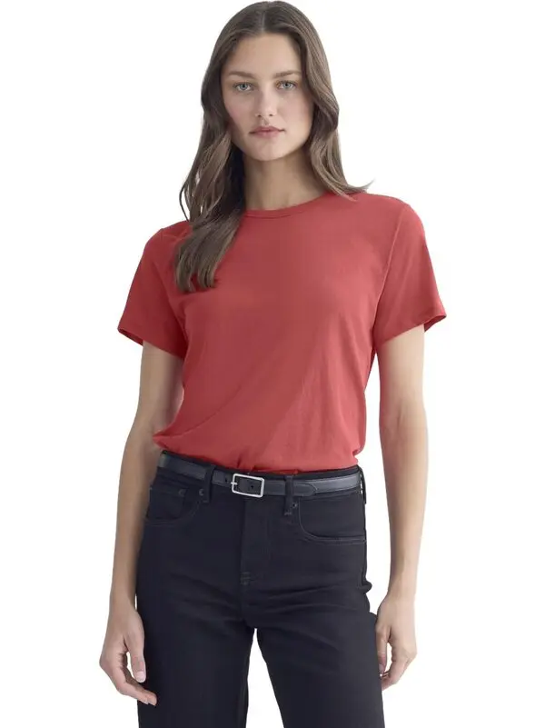 Everlane Slim Air T-shirt - Vintage Red