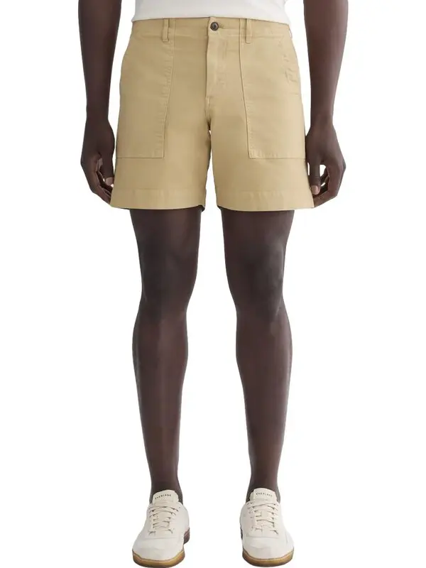 Everlane Canvas Relaxed Short - Classic Khaki