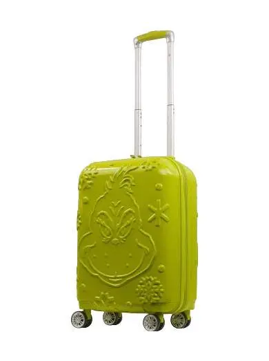 FUL Dr. Seuss The Grinch 22-in Carry-on Suitcase Spinner - Green