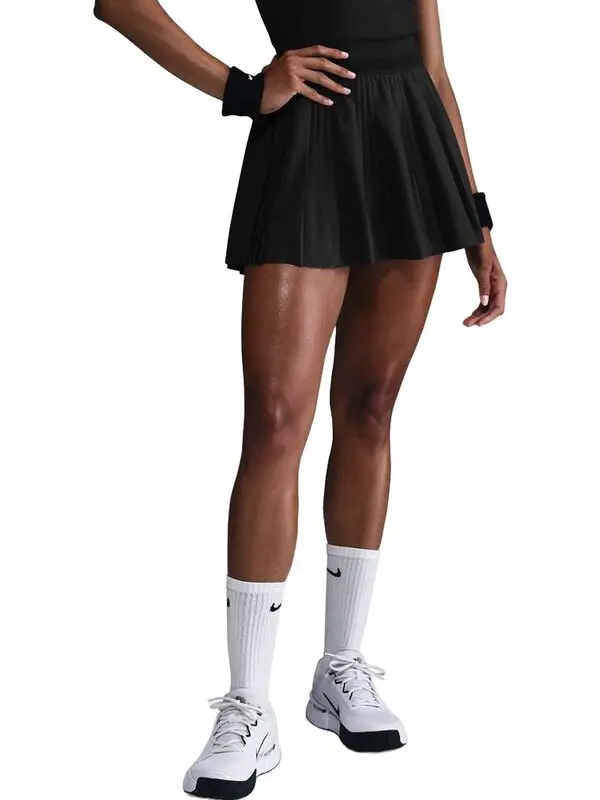 Nike Court Advantage Dri-fit Pleated Skort - 010 Black/black
