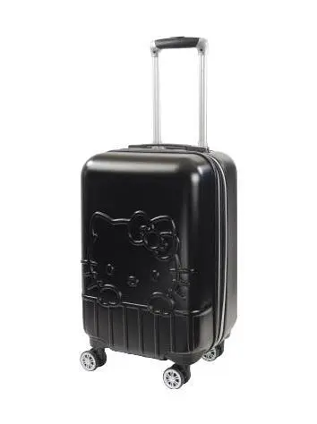 FUL 21-inch Hard-sided Spinner Rolling Carry-on Luggage - Black