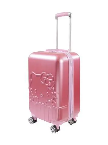 FUL 21-inch Hard-sided Spinner Rolling Carry-on Luggage - Pink