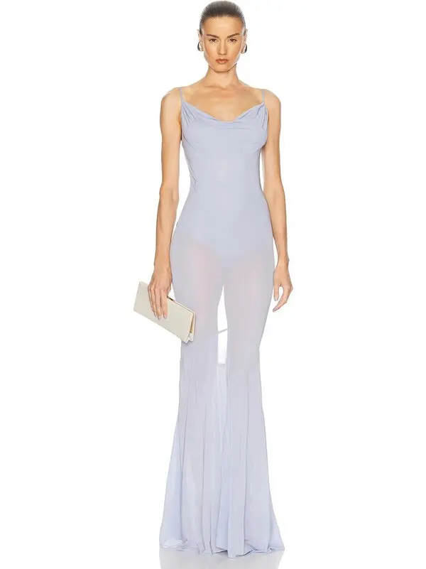 Alexandre Vauthier Sleeveless Maxi Dress - Iris