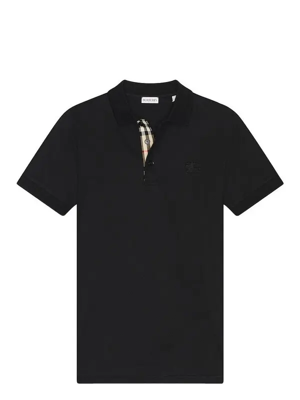 Burberry Eddie Ekd Polo - Black