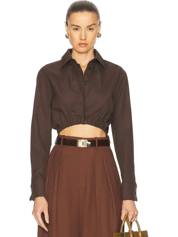 Max Mara Angio Top - Brown