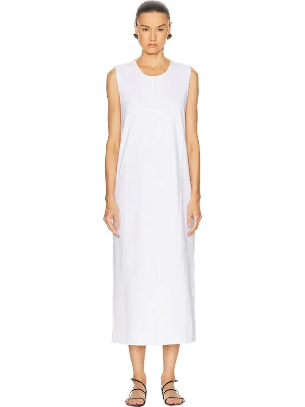 Khaite Hal Dress - White