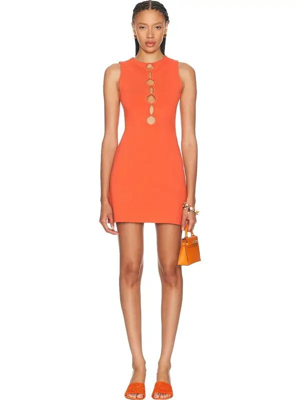 Cult Gaia Hartley Knit Dress - Canyon