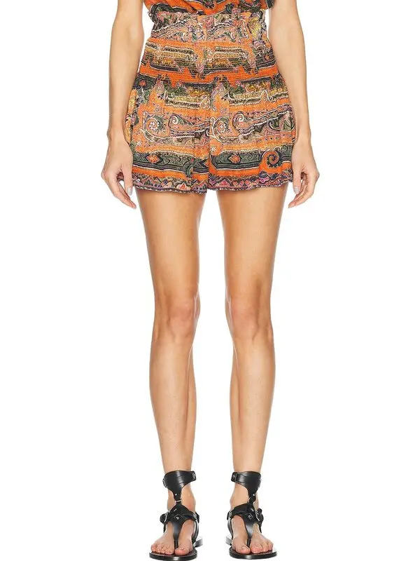 Isabel Marant Maelly Short - Orange