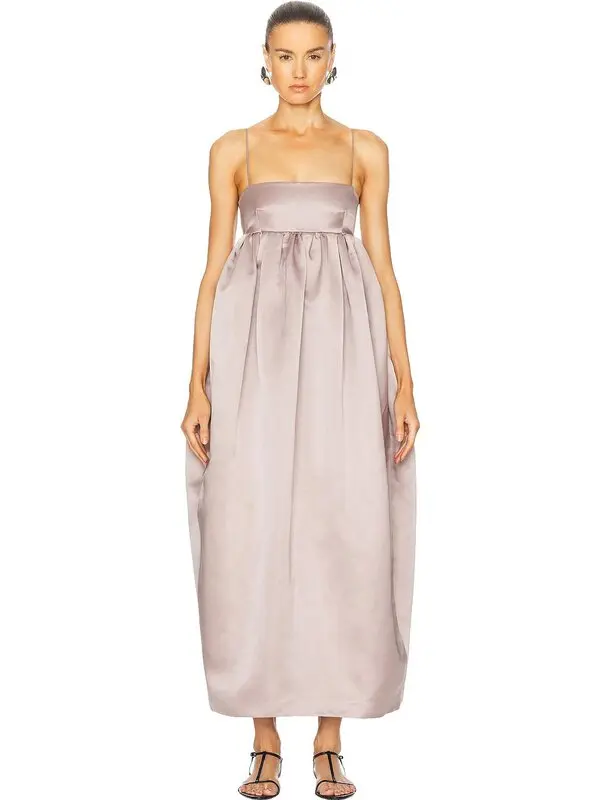Adam Lippes Liet Dress - Smokey Amethyst
