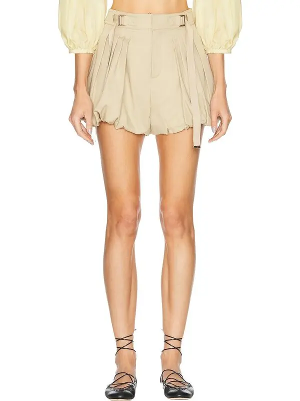 Chloé Balloon Short - Smoky Beige