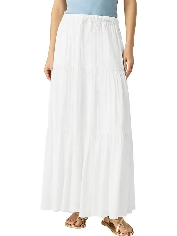 Splendid Melanie Tiered Skirt - White