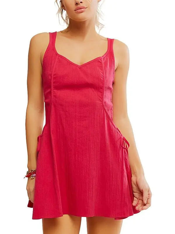 Free People Forever Fancy Mini Dress - Love Potion