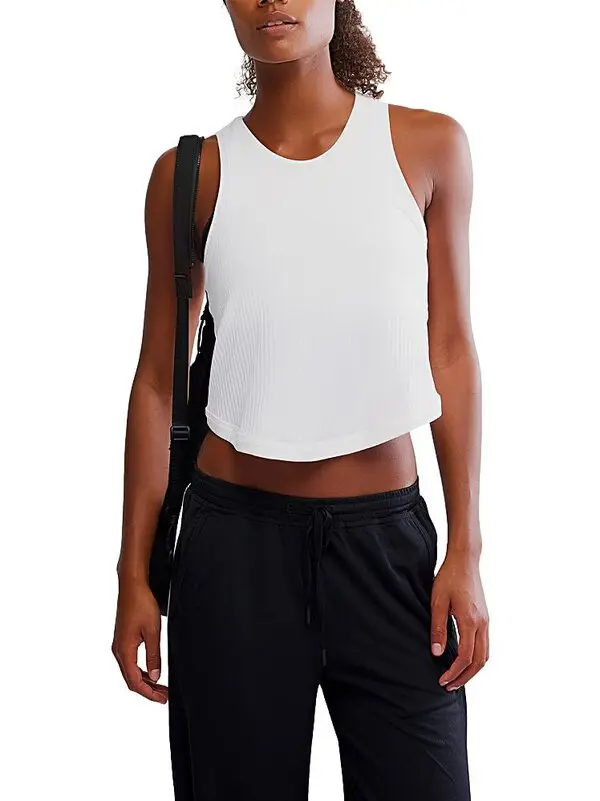 Free People Comeback Tank Top - White