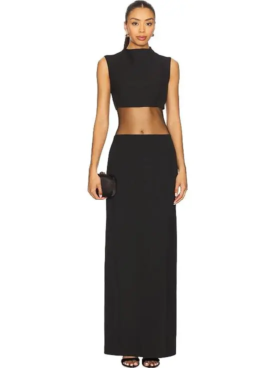 LOVERS AND FRIENDS Wright Gown - Black