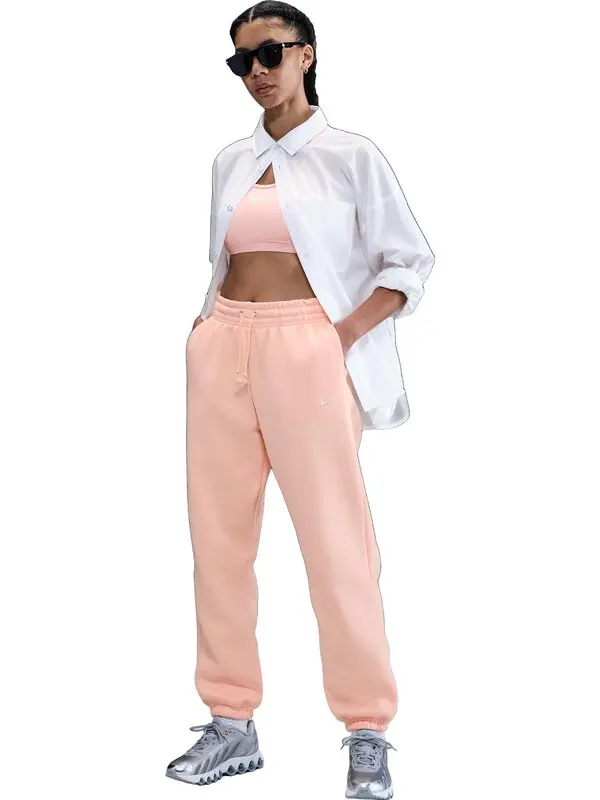 Nike Sportswear Phoenix Fleece High-waisted Oversized Sweatpants - Pink
