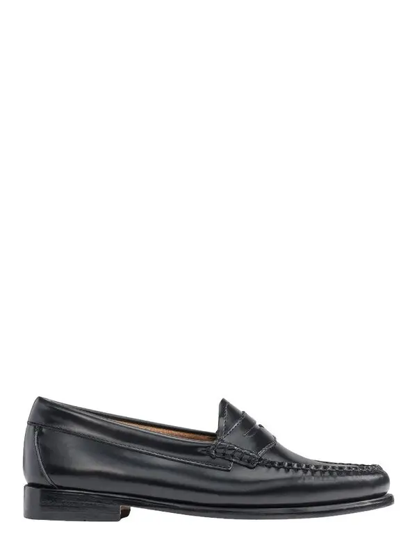 G.H.BASS Whitney Leather Loafer - Black Leather