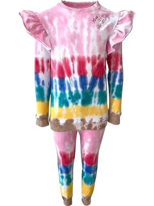 LOLA + THE BOYS Tie Dye Set - Multi
