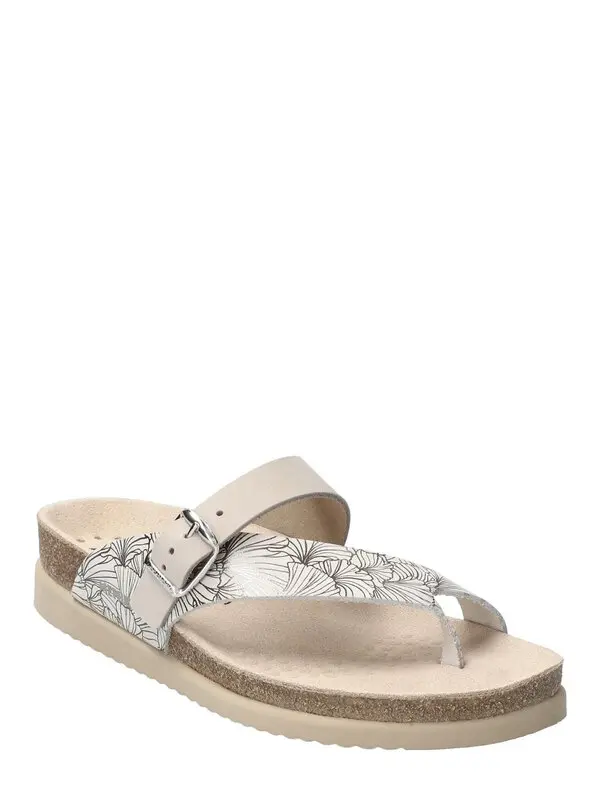 Mephisto Helen Mix Toe Loop Sandal - Fog Ginkgo