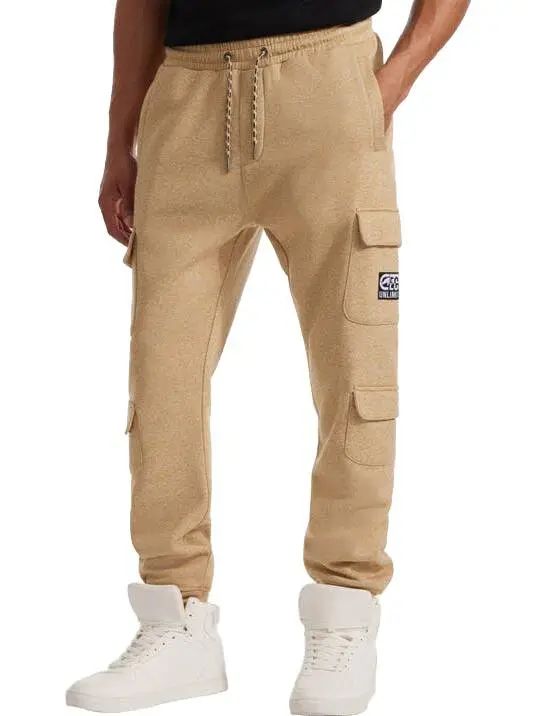 ECKO UNLTD. Way Out Fleece Jogger - Oatmeal Heather